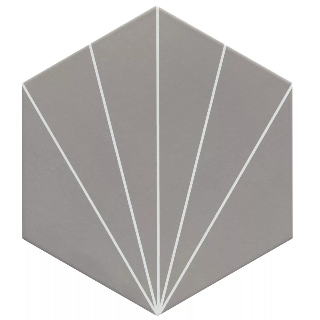 VENUS Smoke Hexagonal - McGarry Tiles
